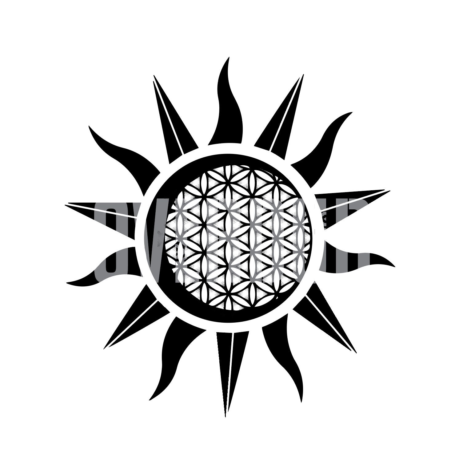 SACRED GEOMETRY VECTOR / Pack of 6 / Vector Graphic / Digital Download ...