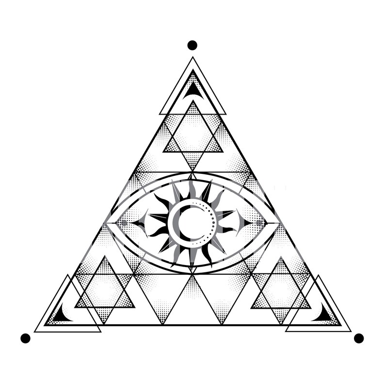 SACRED GEOMETRY VECTOR / Pack of 6 / Vector Graphic / Digital Download ...