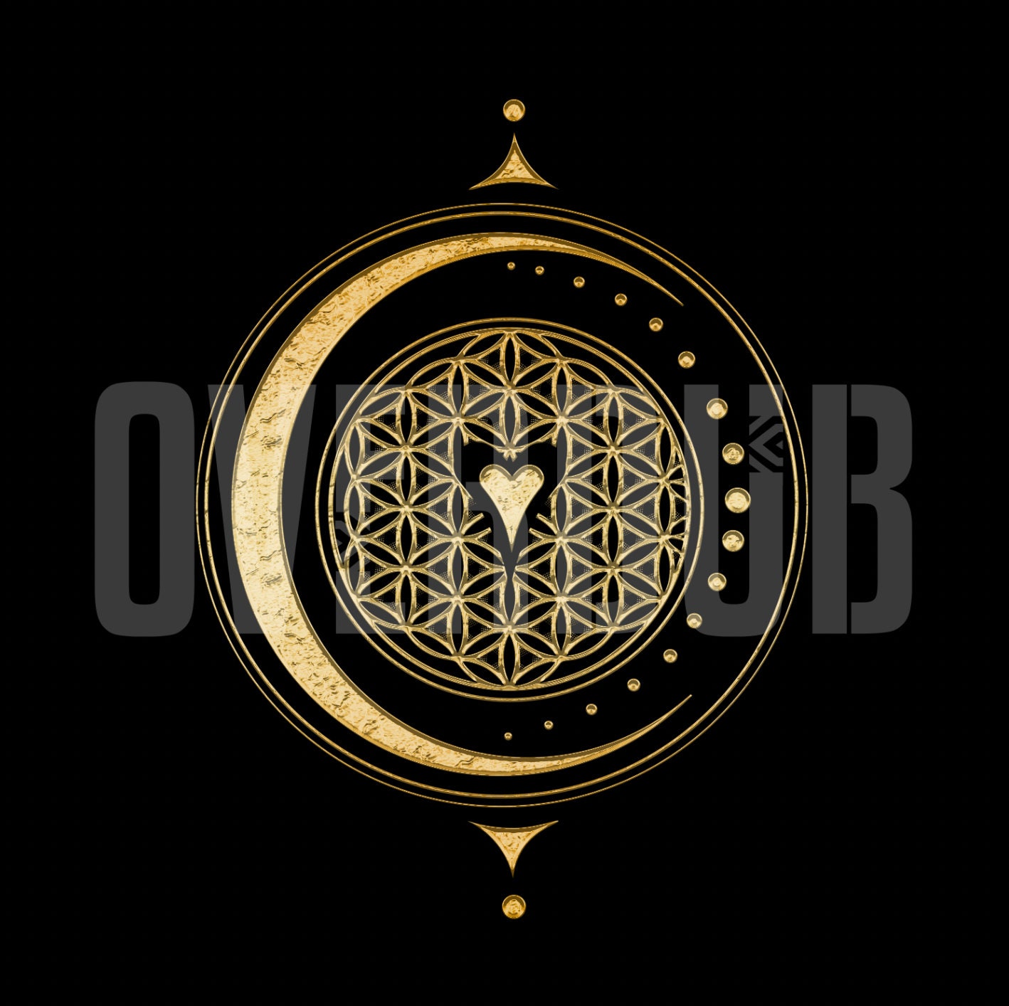 SACRED GEOMETRY VECTOR / Gold Edition / Pack of 6 / Vector Graphic ...