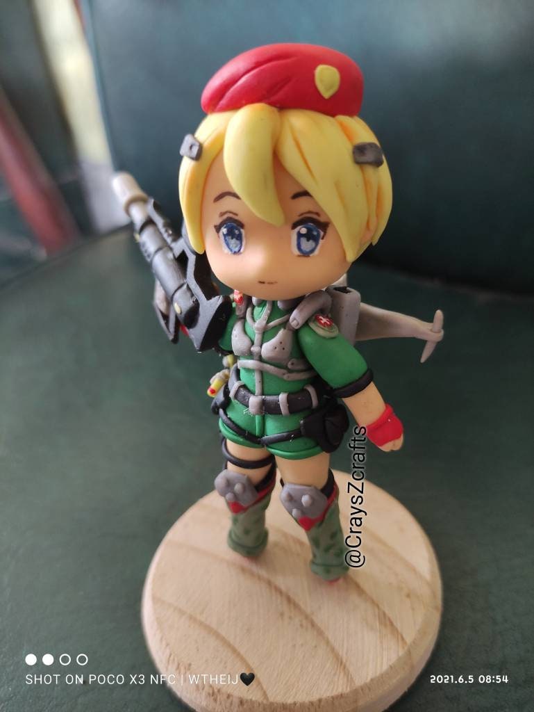 Mobile Legends Benedetta Collector Skin Yin Clay Figure Polymer Custom ...