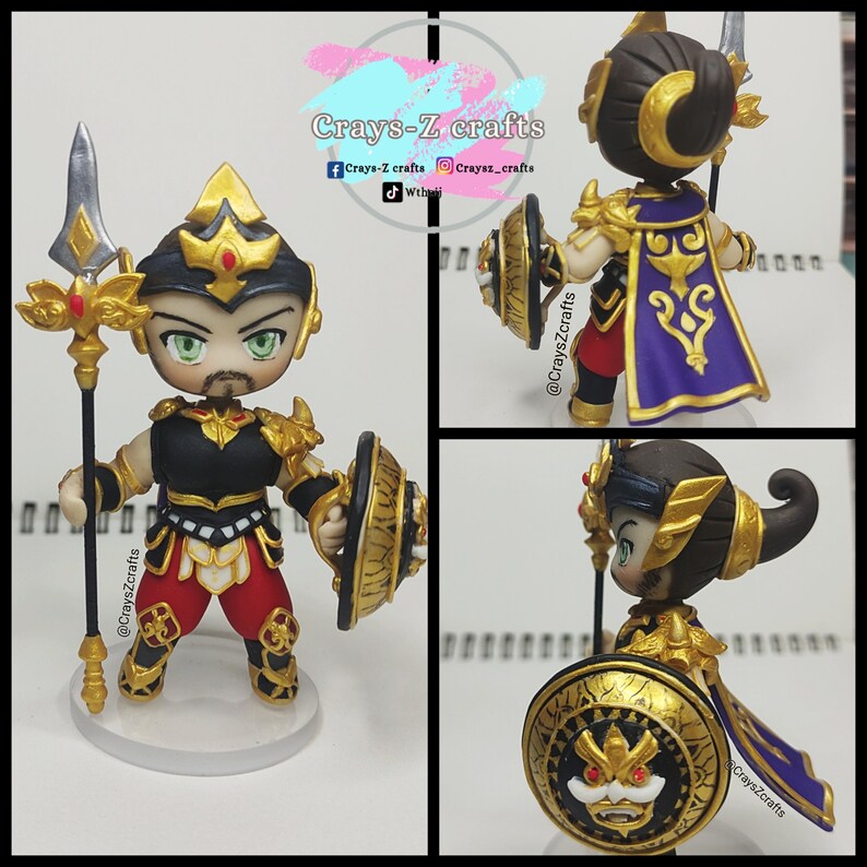 Mobile Legends Benedetta Collector Skin Yin Clay Figure Polymer Custom ...