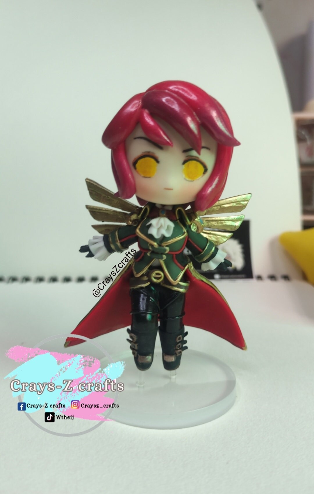 Mobile Legends Benedetta Collector Skin Yin Clay Figure Polymer Custom ...