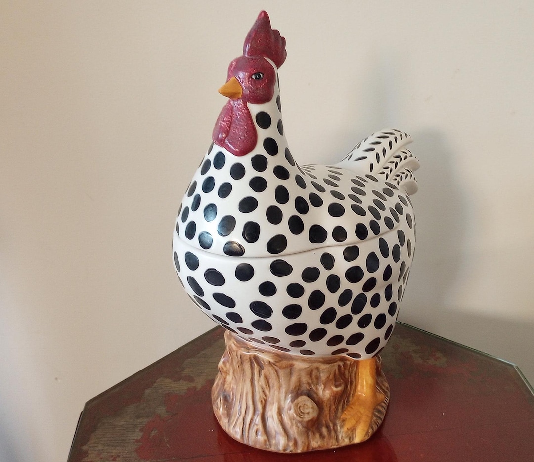 Sakura Earthenware Hand Painted Cookie Jar Warren Kimble - Etsy