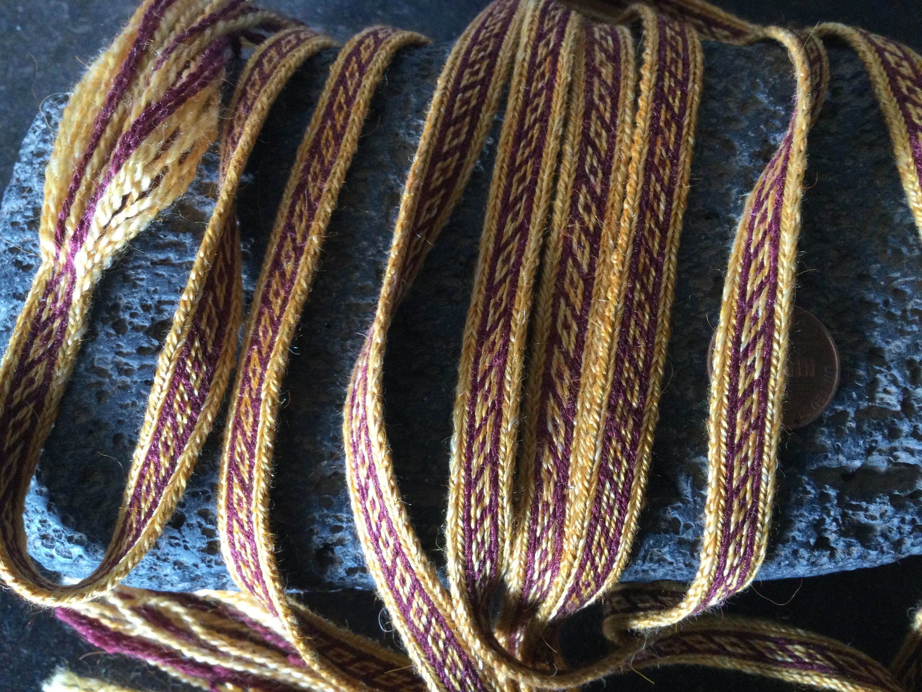 Tablet Weaving Pieces Lace Weight - Etsy