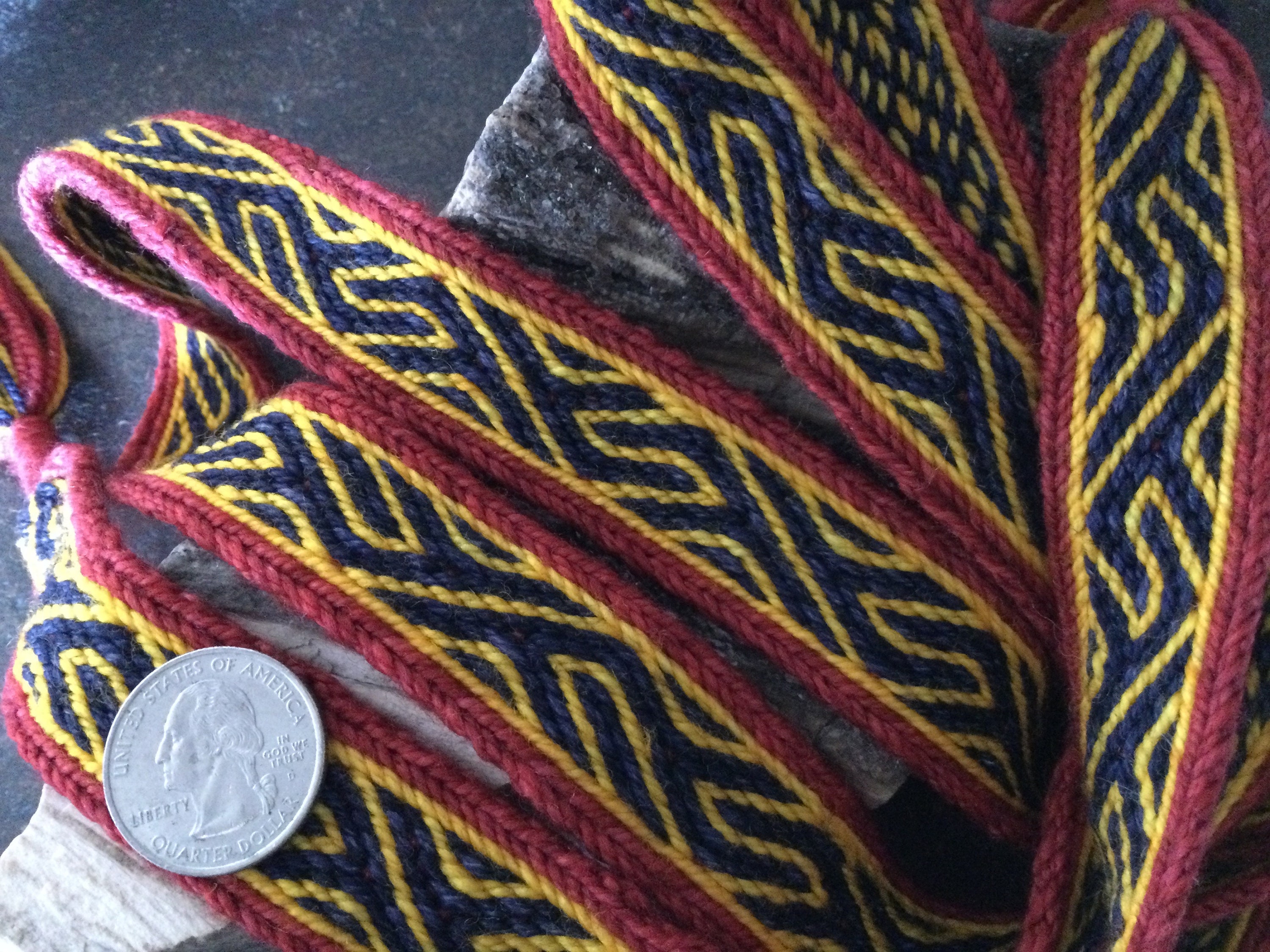 Tablet Weaving Pieces - Twist&turn Patterns - Etsy
