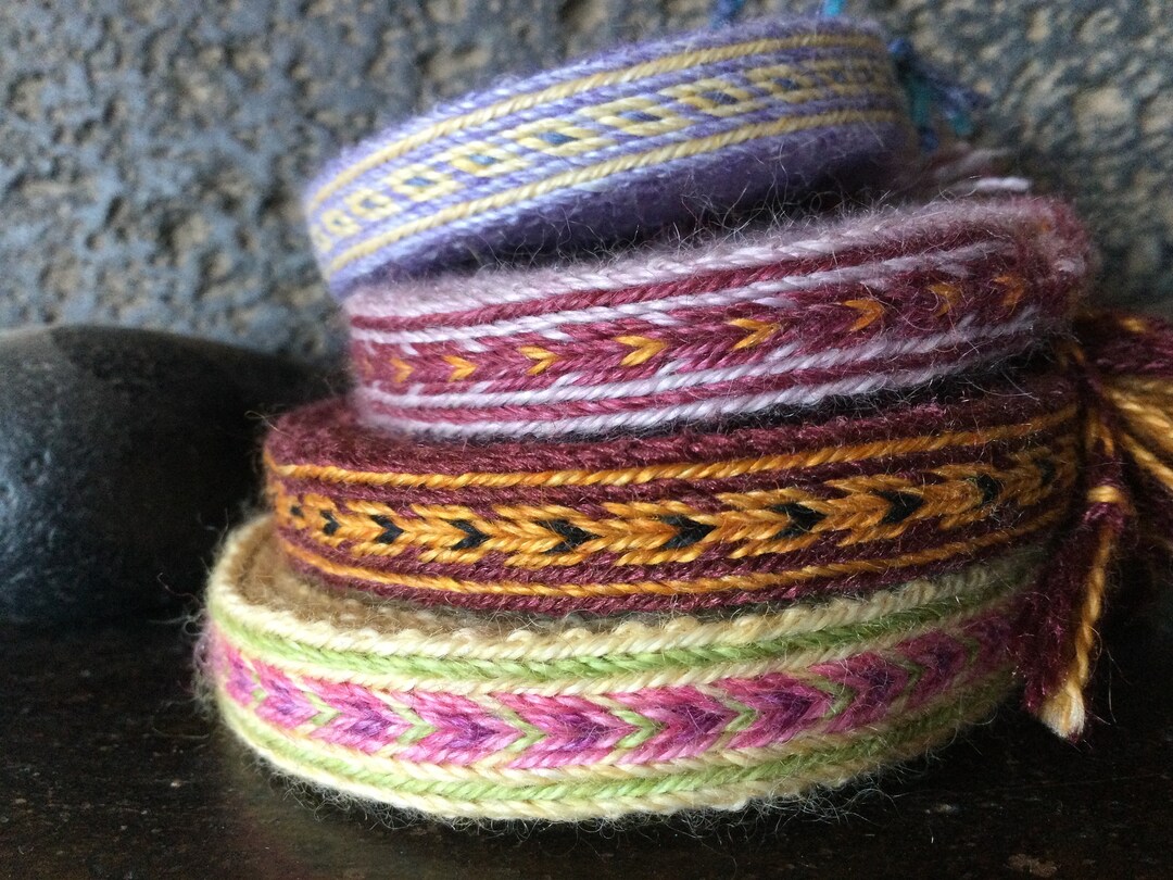 Tablet Weaving Pieces - Lace Weight - Etsy