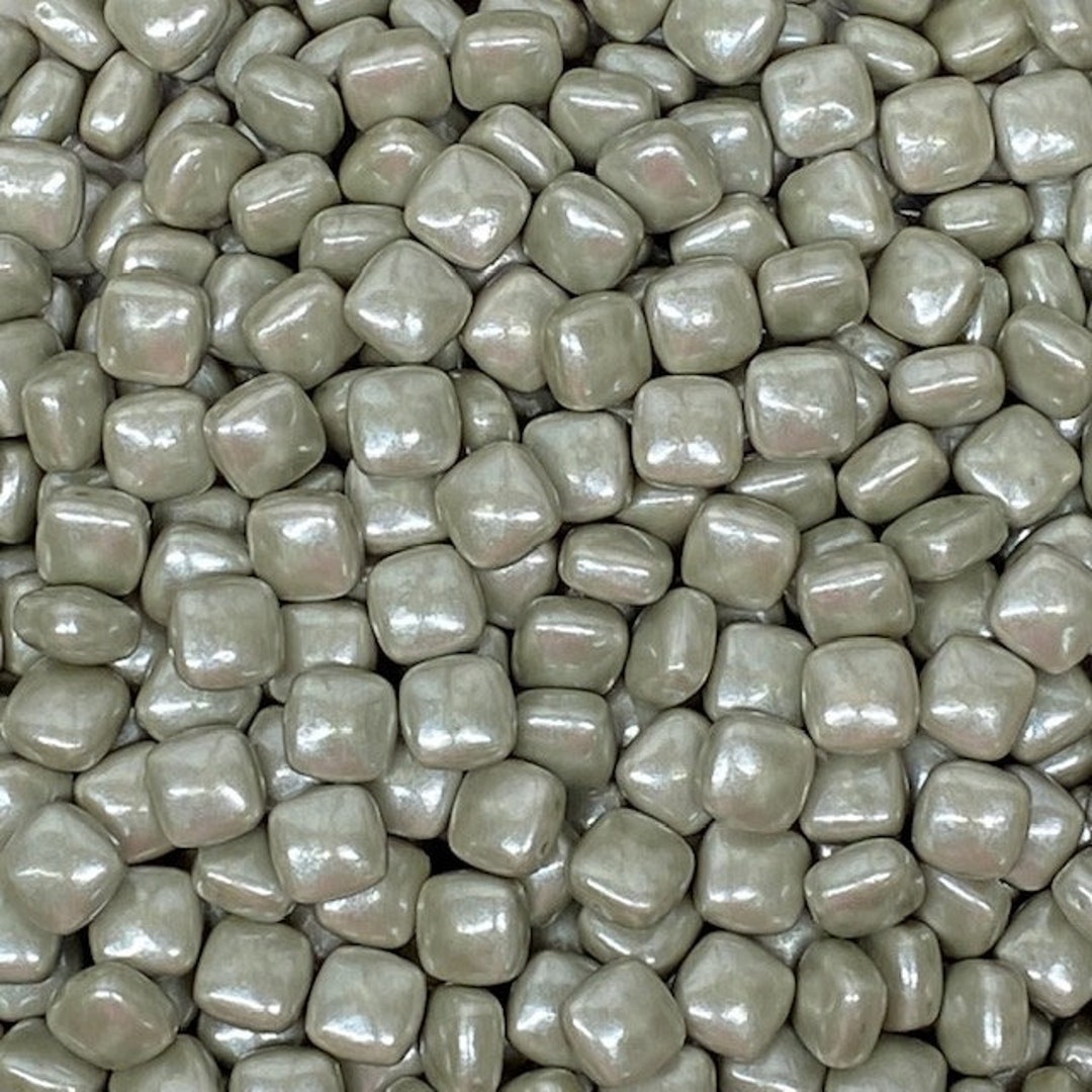 16oz Silver Pearlized Square Sprinkles 1lb Bag - Etsy