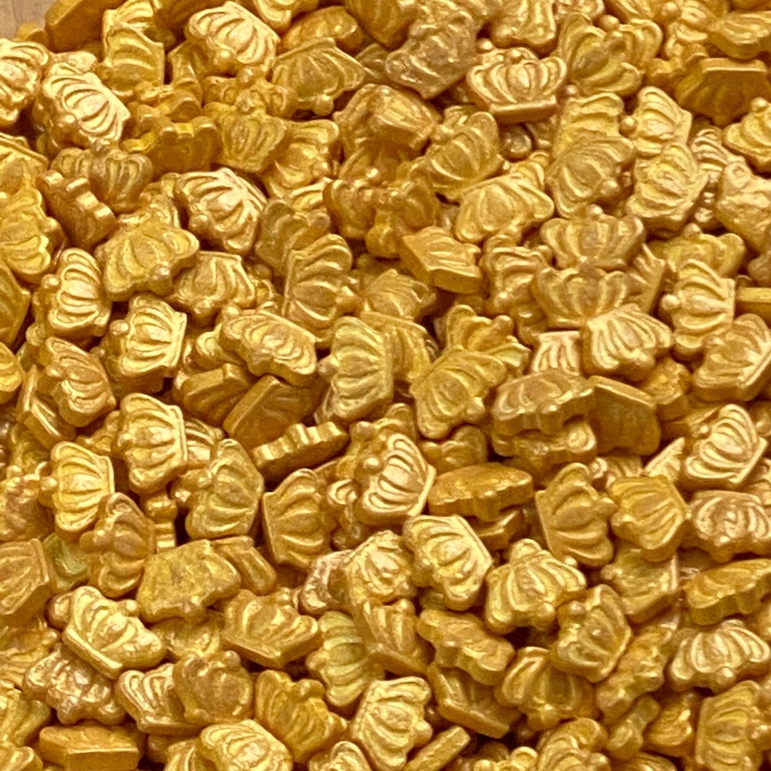 16oz Gold Crown Sprinkles 1lb Bag - Etsy