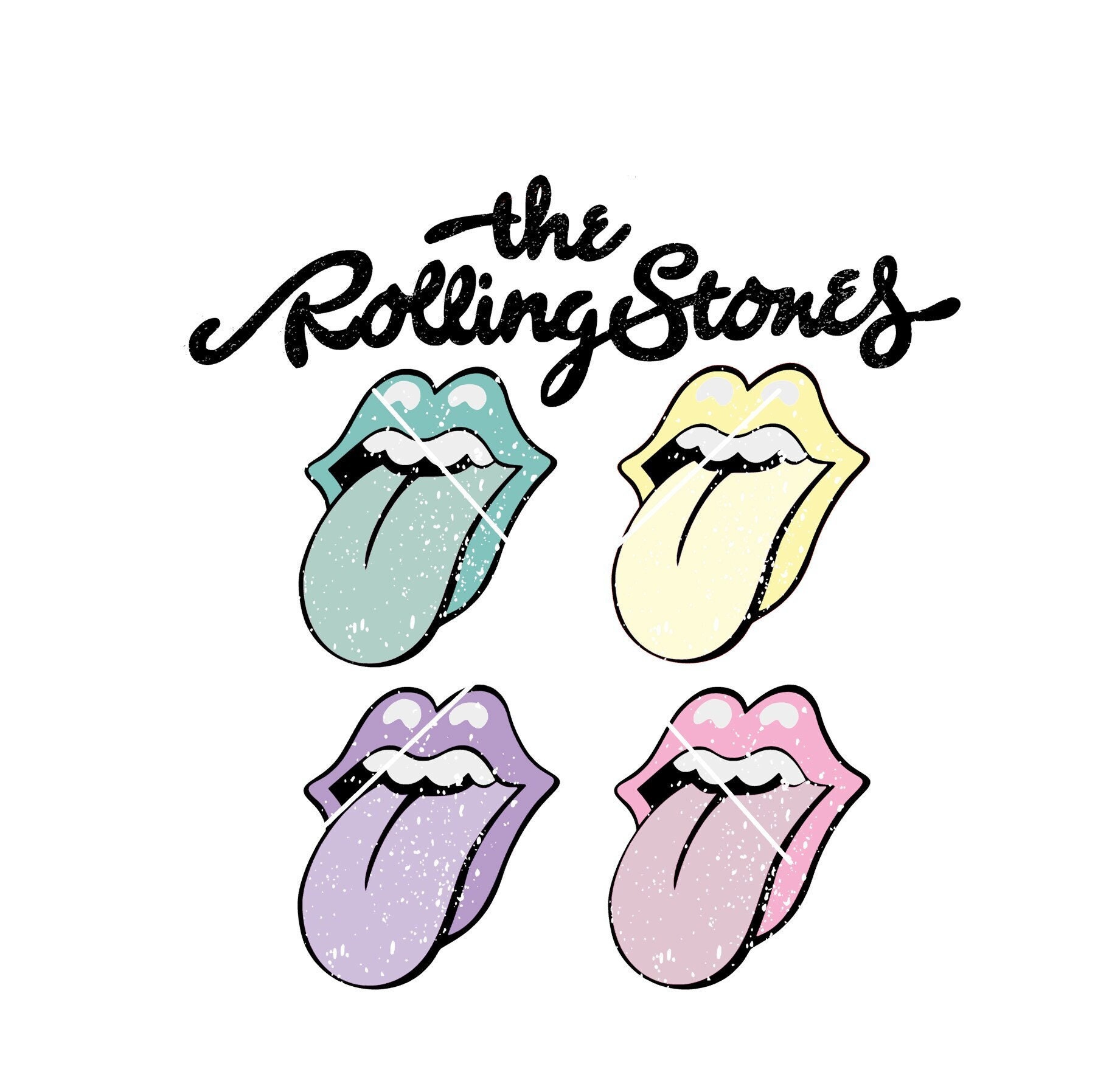 Rolling Stones Coloring Pages