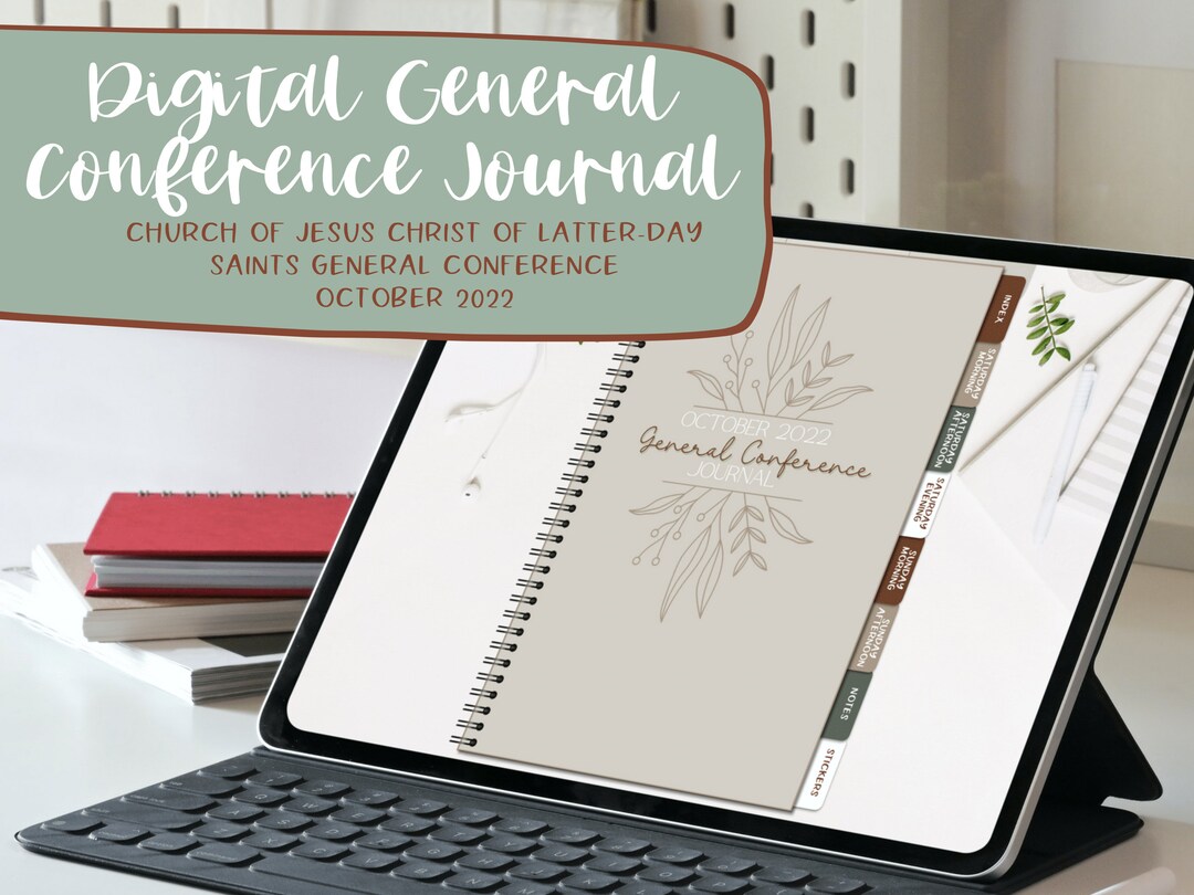 General Conference Journal BOHO October 2022 Digital Journal Goodnotes ...