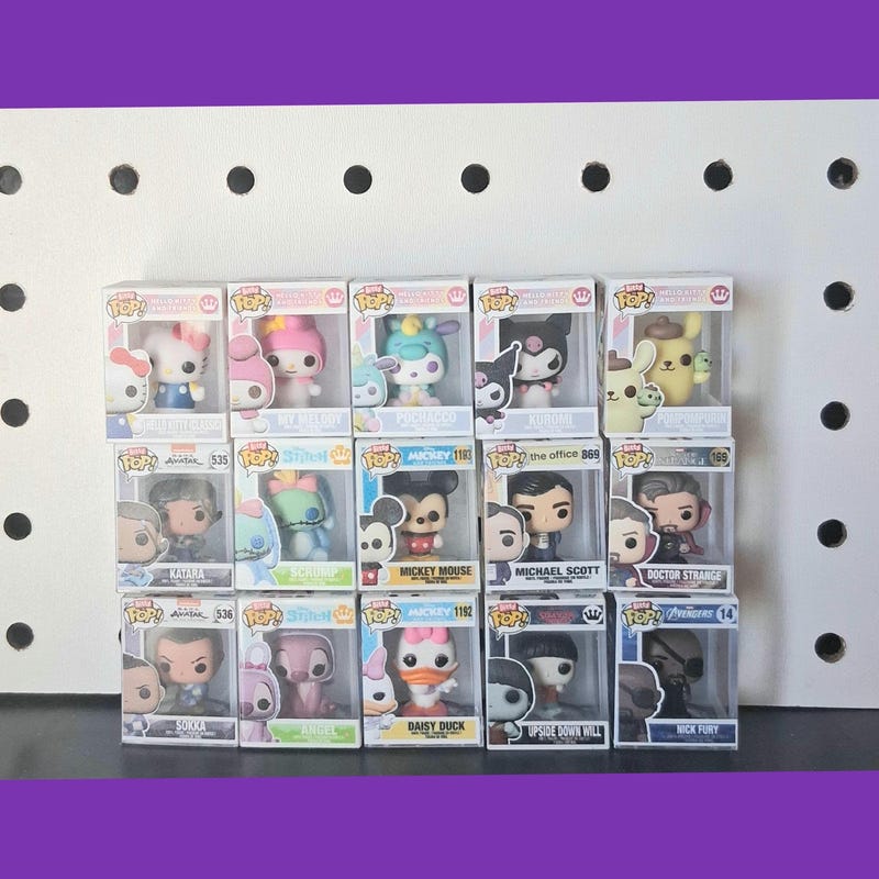 Mini Funko Pop Keychains - Etsy