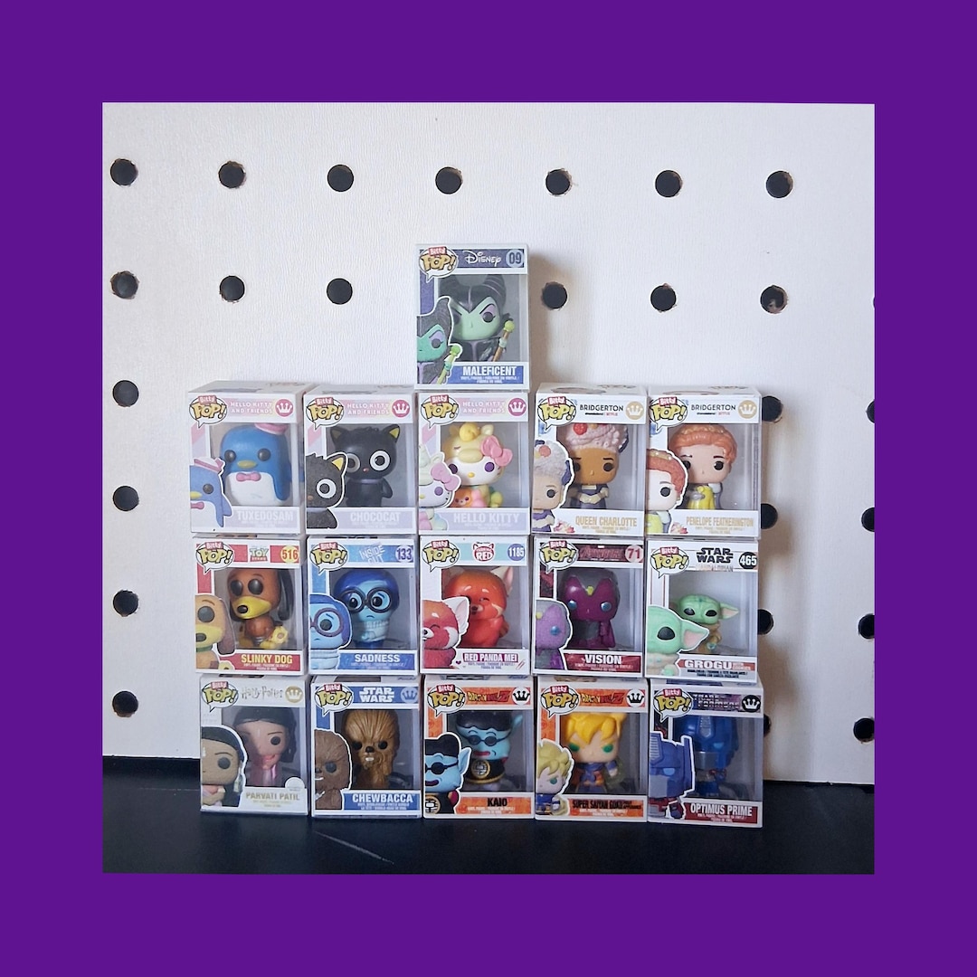 Funko Pop-bitty Pop Keychains - Etsy