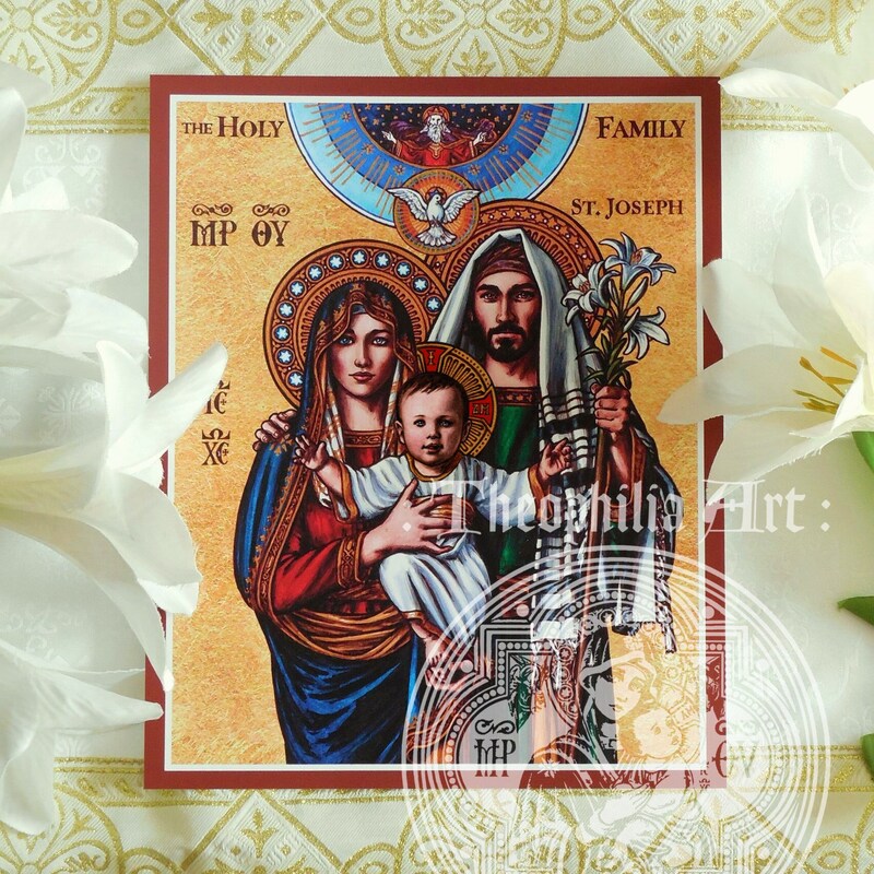 Virgin Mary Icon - Etsy