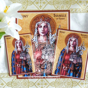 Saint Isabelle of France Icon - Elizabeth Isabel - Theophilia Catholic ...