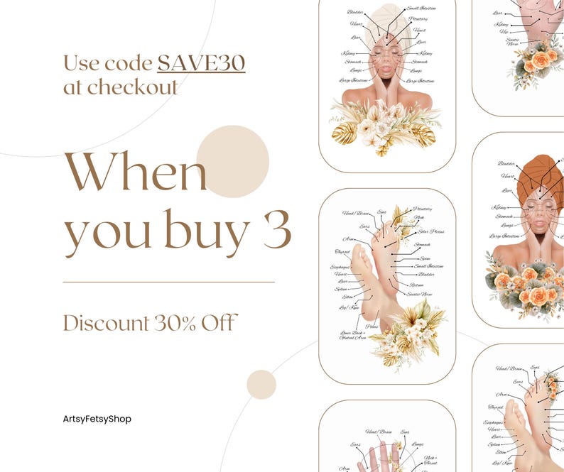 Face Reflexology Chart, Reflexology Poster, Acupuncture Art, Massage ...