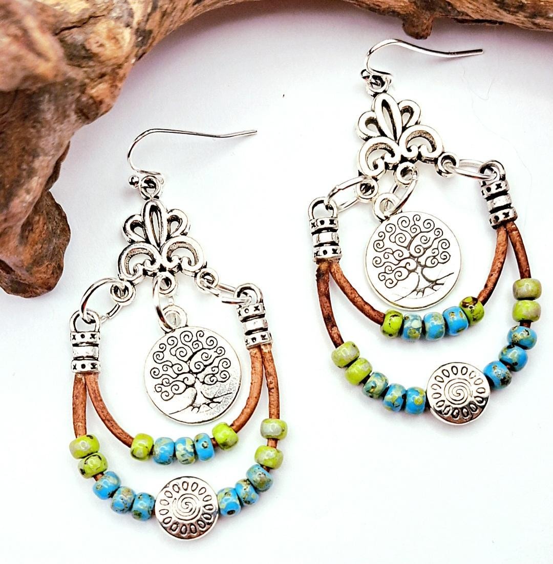 Chosen Inspired Earrings, Chosen Tree of Knowledge Jewelry, Tree of ...