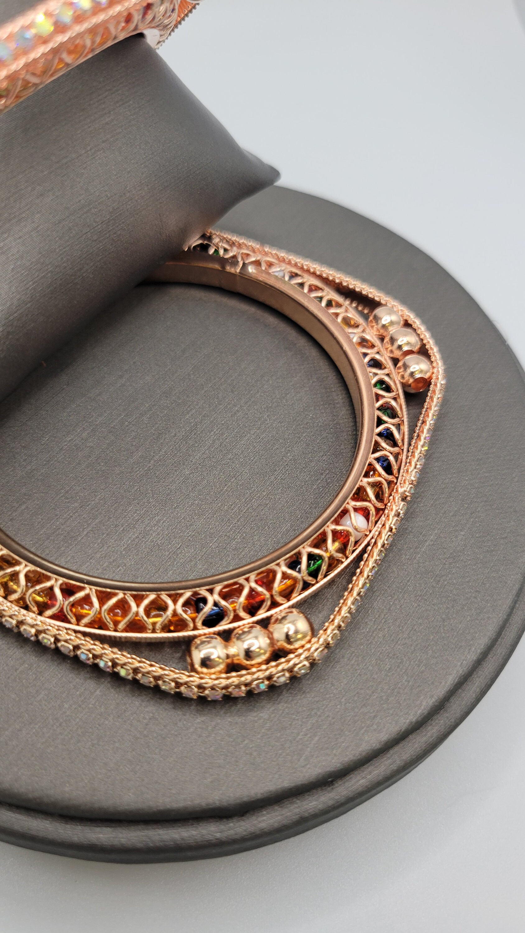 Rosegold Square Bangles/ad Bangles - Etsy