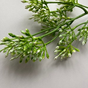 White/green Berry Spray Bunch - Etsy UK