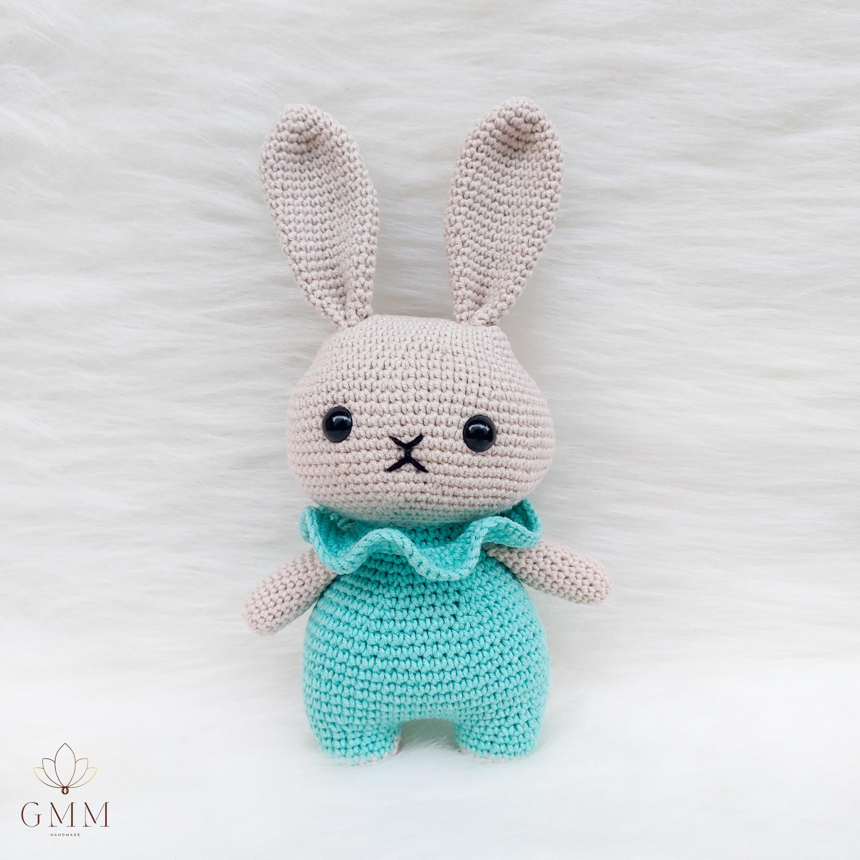 Amigurumi Bunny, Knitted Baby Rabbit, Amigurumi Gift for Children ...