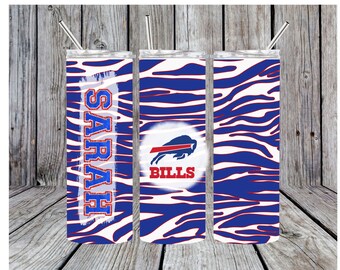 Buffalo Bills Zubaz Tumbler - Etsy