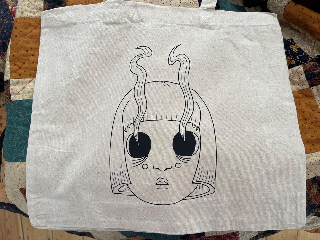 Stylized Tote Bag | Fun Tote Bag | Weird Bag | Design Bag | Design Tote ...