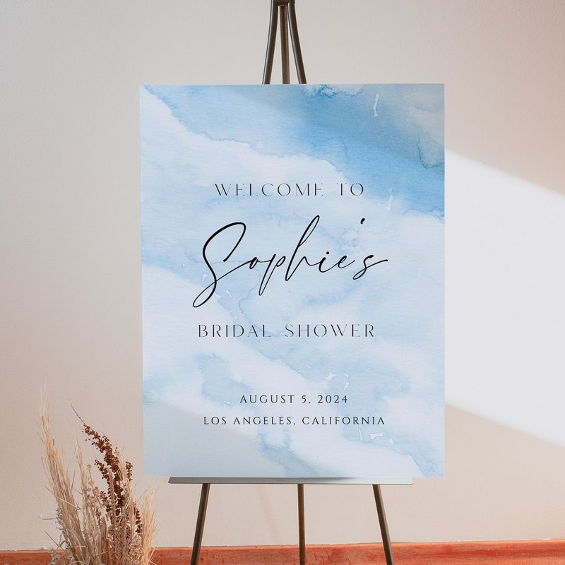 Bridal Shower Welcome Sign - Etsy