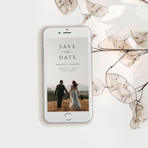 Wedding Electronic Invitation, Wedding Invitation Digital, Photo ...
