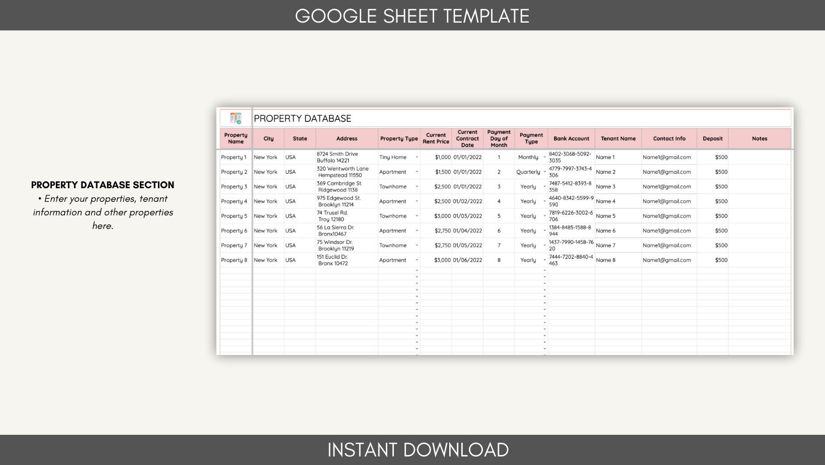 Real Estate Rental Management | the Ultimate Spreadsheet for Landlords ...