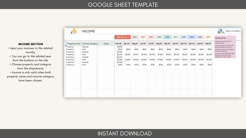 Real Estate Rental Management | the Ultimate Spreadsheet for Landlords ...