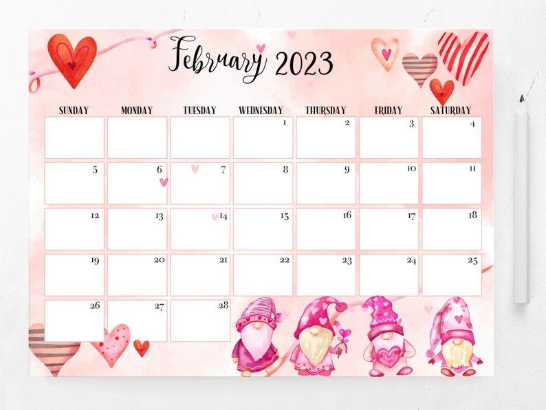 Editable & Printable 2023 Calendar January to December 2023 Fillable ...