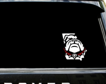 Georgia Bulldogs UGA 12 Premium Vinyl Decal Licensed NCAA - Etsy