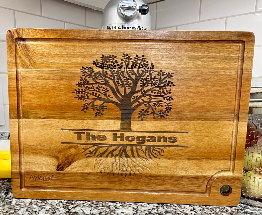 Custom Deep Root Family Tree Charcuterie Board - Etsy