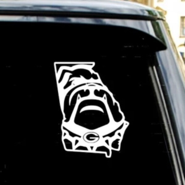 Uga Window Stickers - Etsy