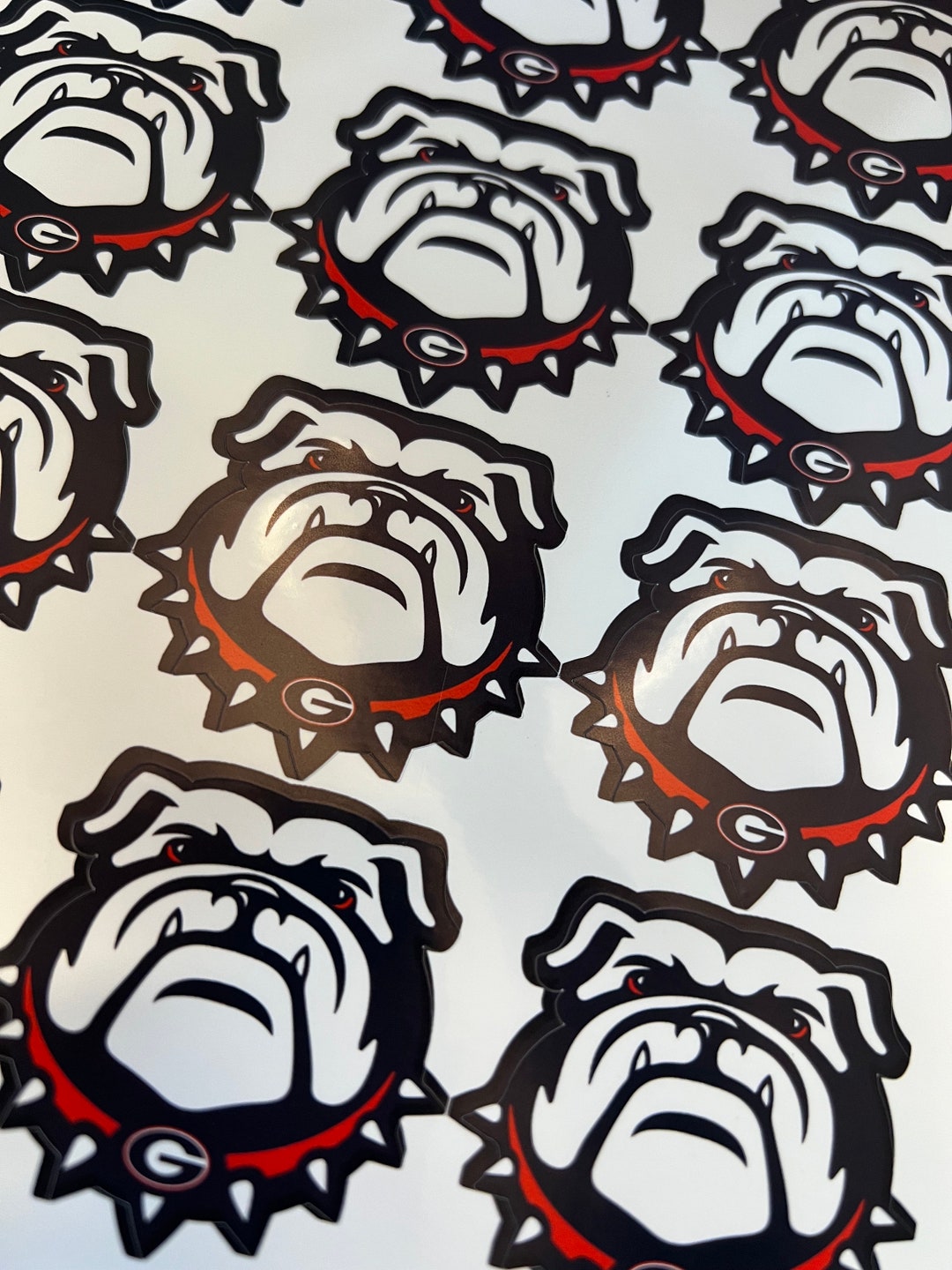 Georgia Bulldog UGA Stickers - Etsy