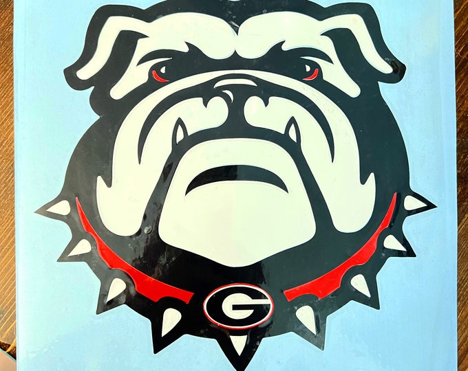 Georgia Bulldogs UGA 12 Premium Vinyl Decal Licensed NCAA - Etsy