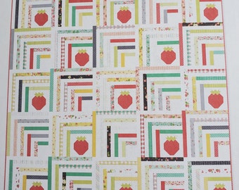 Strawberry Quilt Kit - Etsy