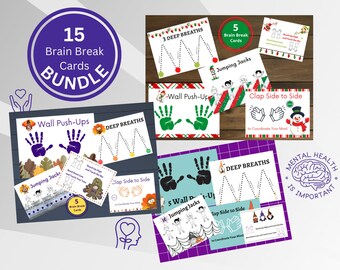 Brain Break Posters - Etsy