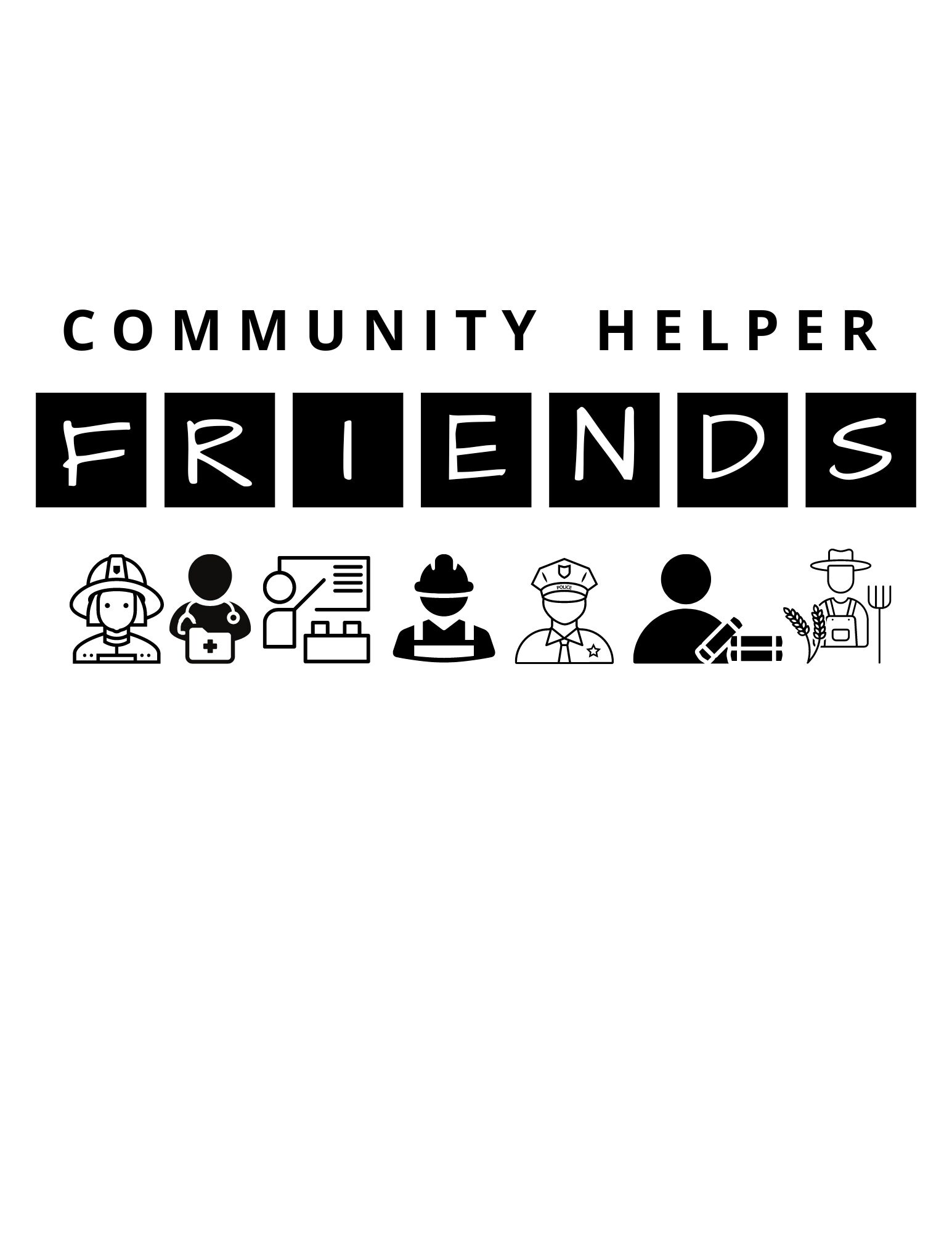 Community Helper Decal. Teachers and Staff Decal for Shirt - Etsy