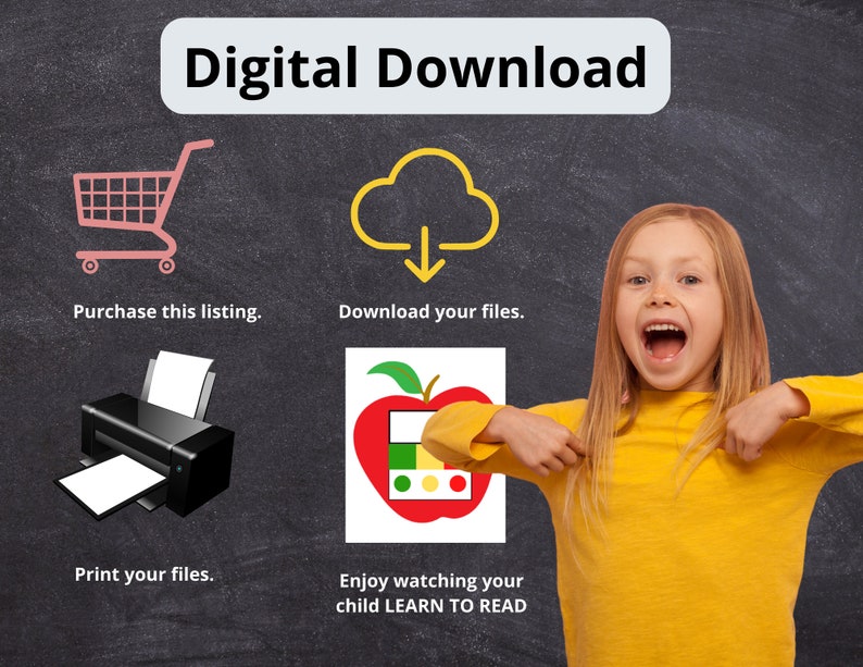 Learn to Read CVC Words. Learn Letters and Blend Sounds With Eye ...