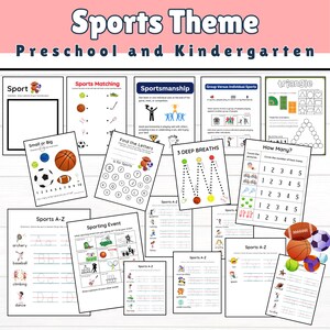 Sports Toddler Activities. Homeschool Preschool Curriculum. Tot School ...