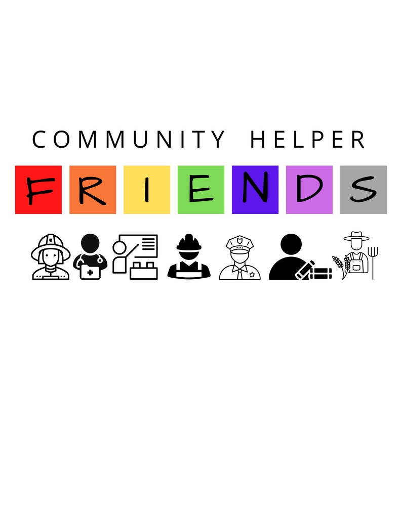 Community Helper Decal. Teachers and Staff Decal for Shirt - Etsy