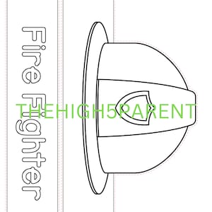 Community Helpers. Arts and Crafts Hat Templates. Extension Activity ...