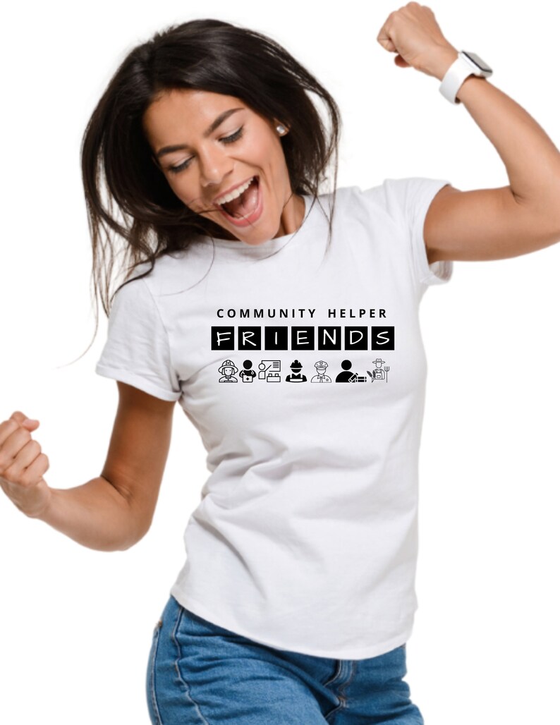 Community Helper Decal. Teachers and Staff Decal for Shirt - Etsy