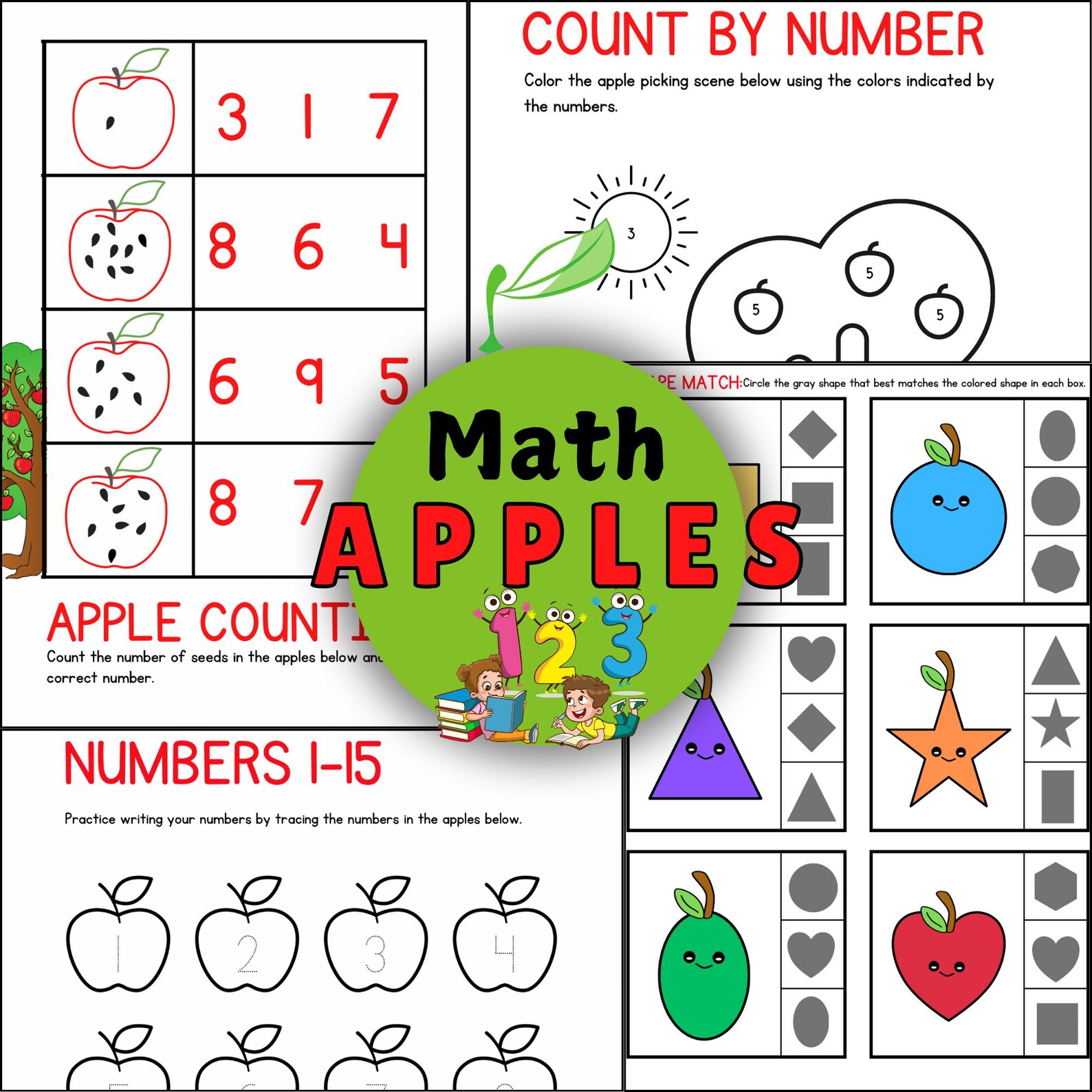 Apple Theme Preschool Activities. Extension Activity. Literacy, Early ...