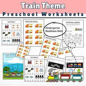 Train Lesson Plans - Etsy UK