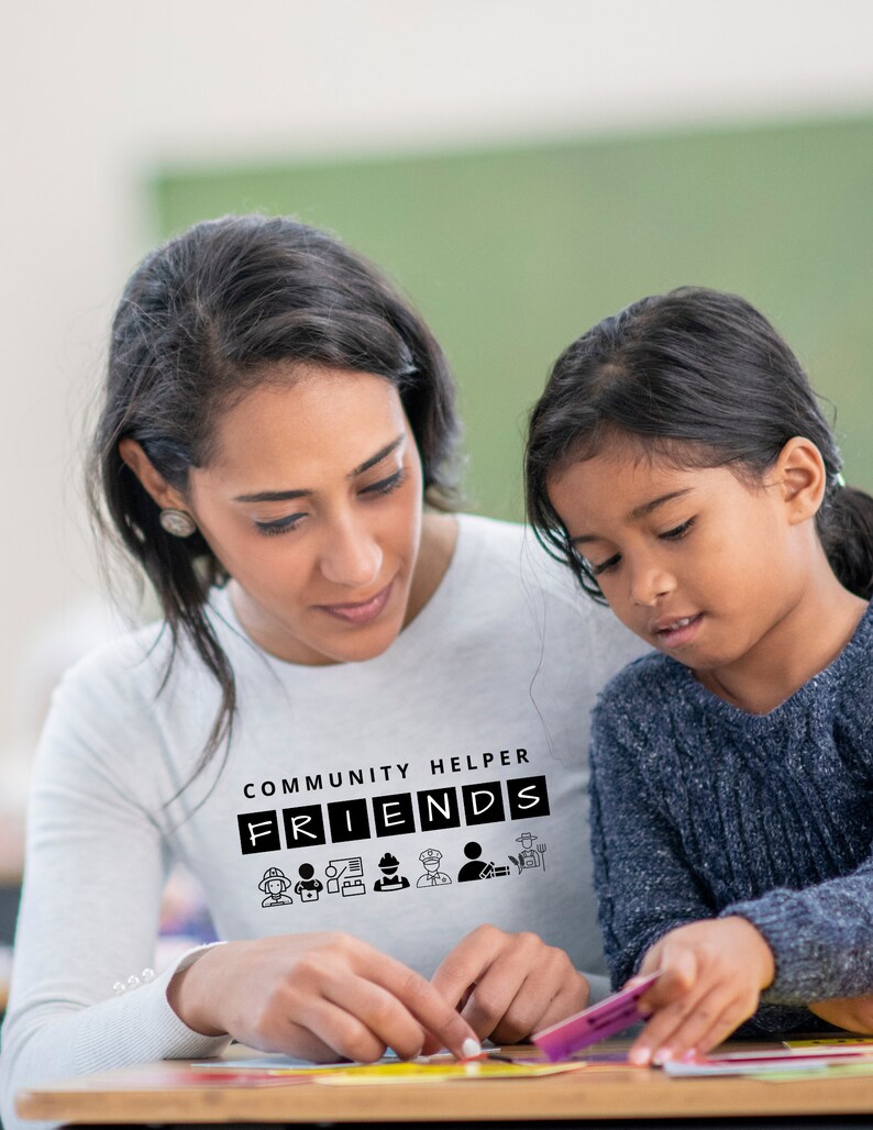 Community Helper Decal. Teachers and Staff Decal for Shirt During ...