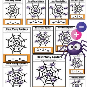Math Halloween Fun for Preschoolers and Kindergartners. Math Centers ...