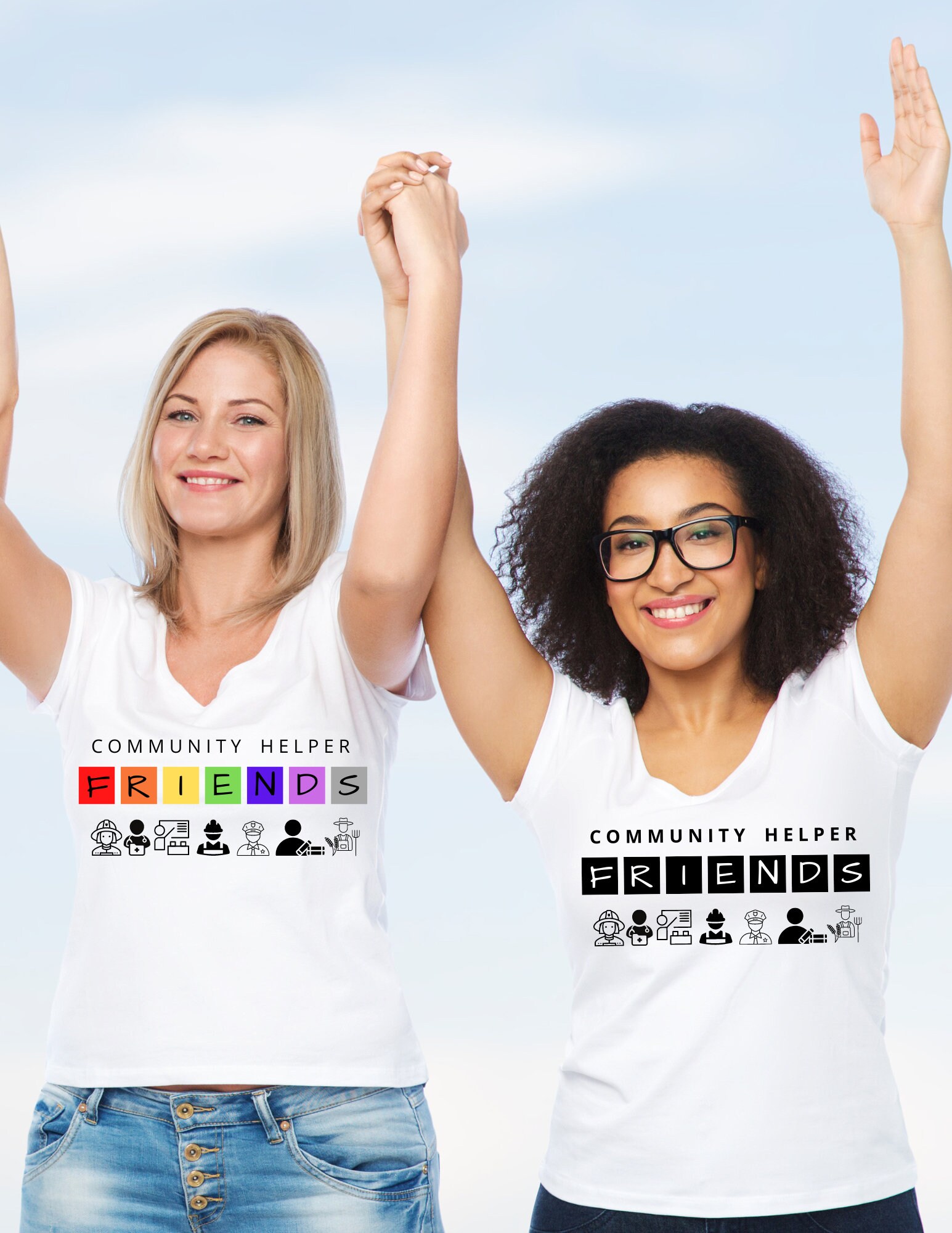 Community Helper Decal. Teachers and Staff Decal for Shirt - Etsy