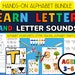 Alphabet Bundle. Learn Letters Letter Sounds. Alphabet Worksheets ...