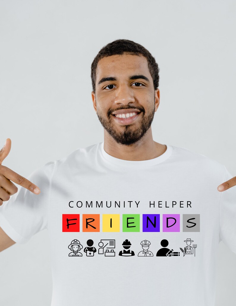 Community Helper Decal. Teachers and Staff Decal for Shirt - Etsy